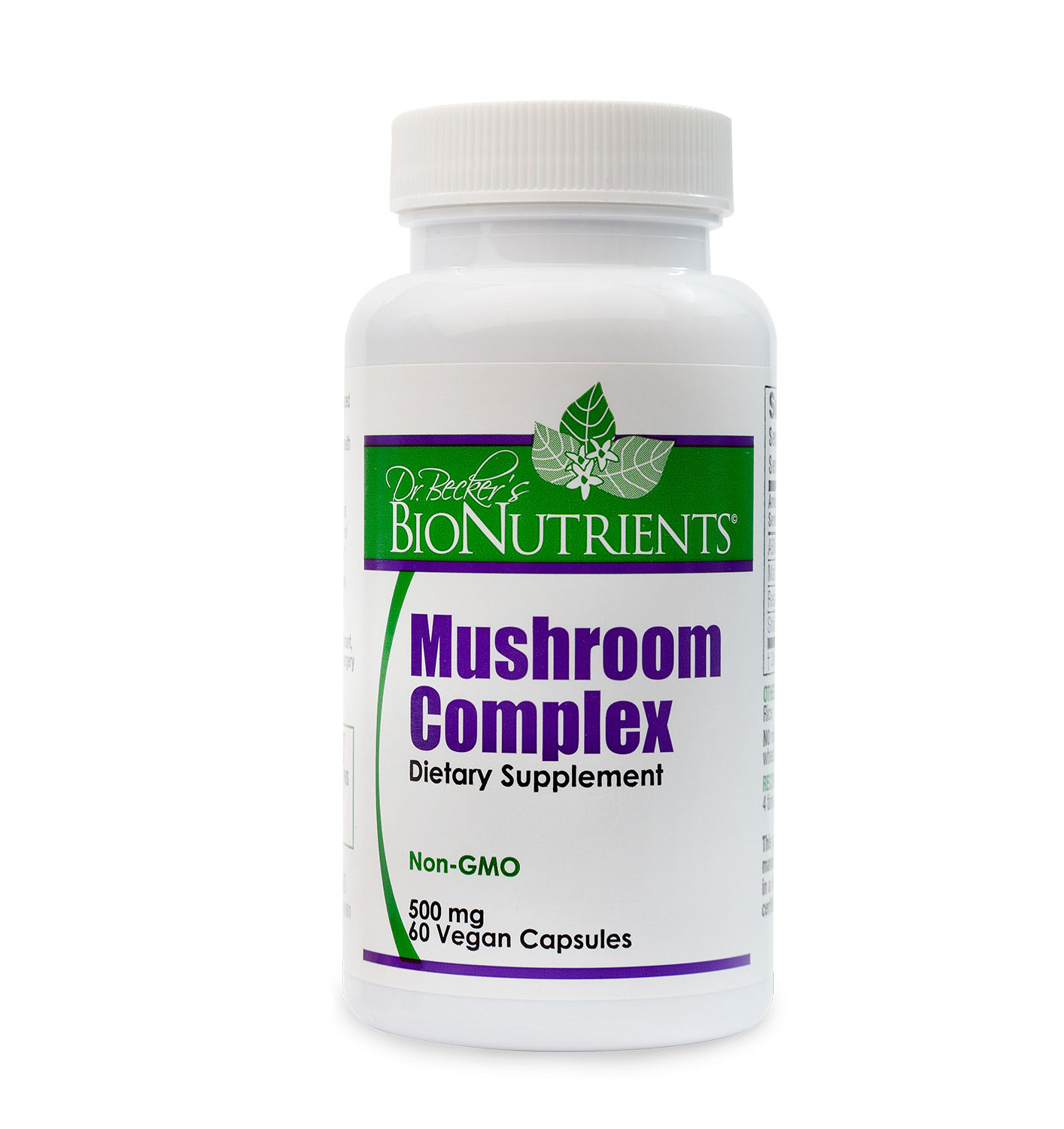 BIO INNOVATIONS: Mushroom Complex, 500mg, 60 Capsules