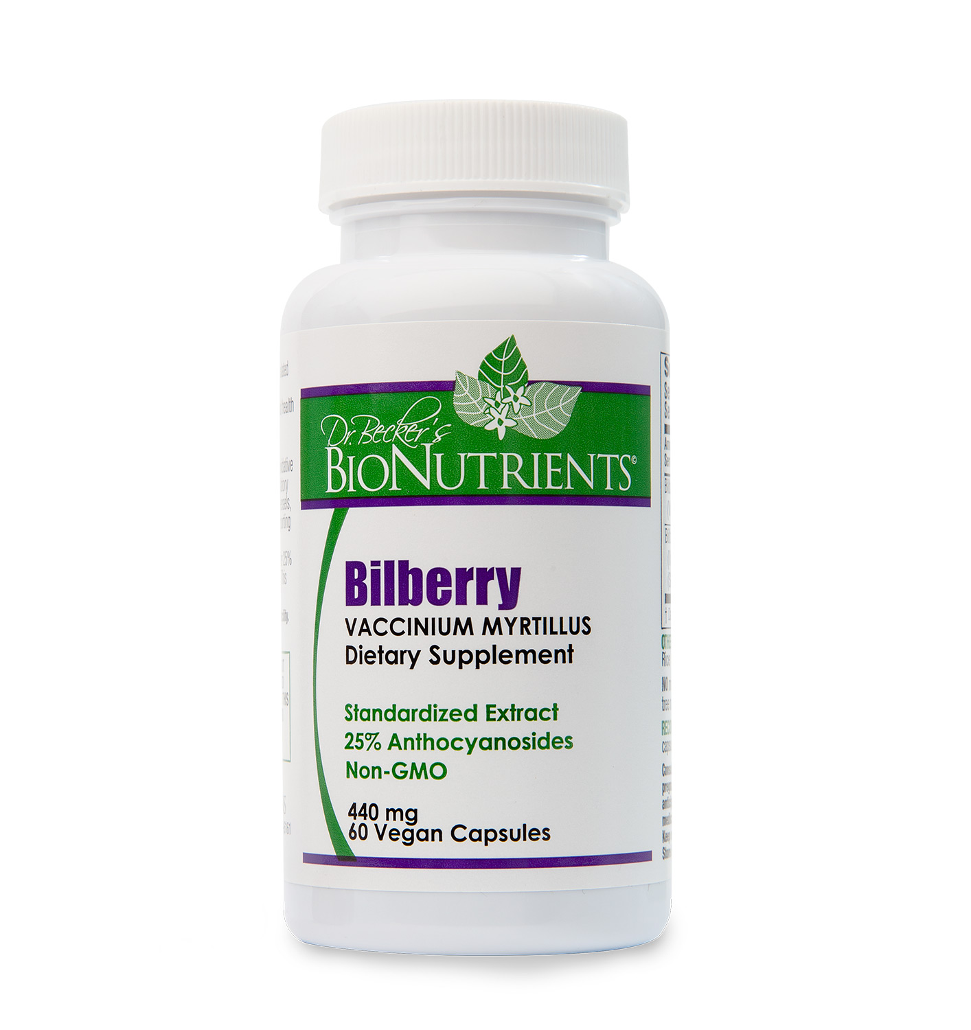 BIO INNOVATIONS: Bilberry Extract, 440mg, 60 Capsules