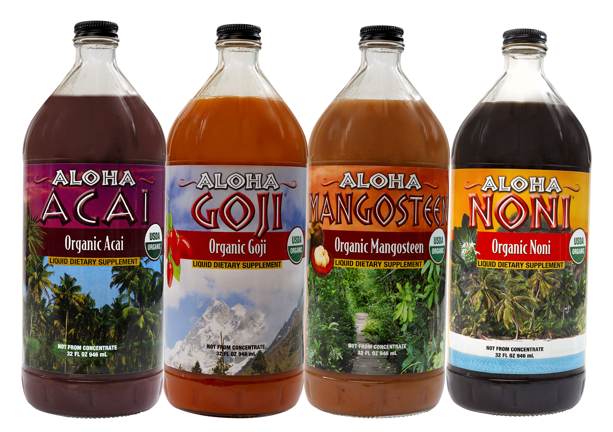 BIO INNOVATIONS: Fruits of the World, 1 Bottle Each: Organic Acai, Goji ...